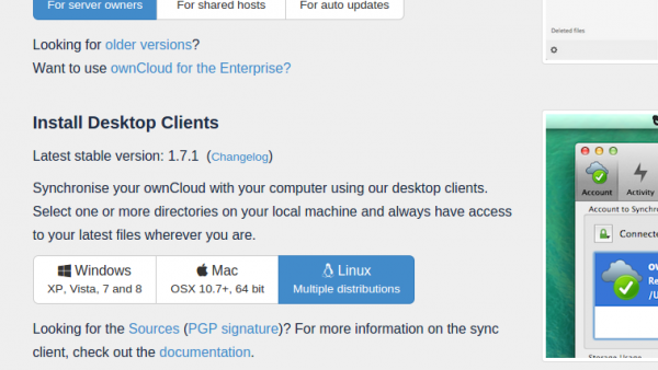 OwnCloud – /dev/null